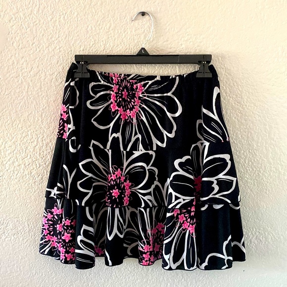 Skirts | Vintage Flower Mini Skirt | Poshmark